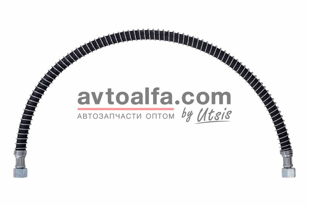 Шланг тормозной задний КАМАЗ 780 мм (гайка+гайка) (в пружине) (ООО РинАвтоКам г. Набережные Челны)