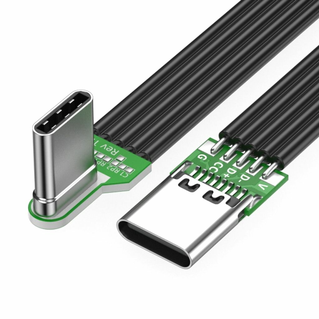 60 Вт, 90 градусов USB C, кабель папа-мама , быстрая зарядка, 480 Мбит/с, передача данных для смартфонов, планшетов, ноутбуков