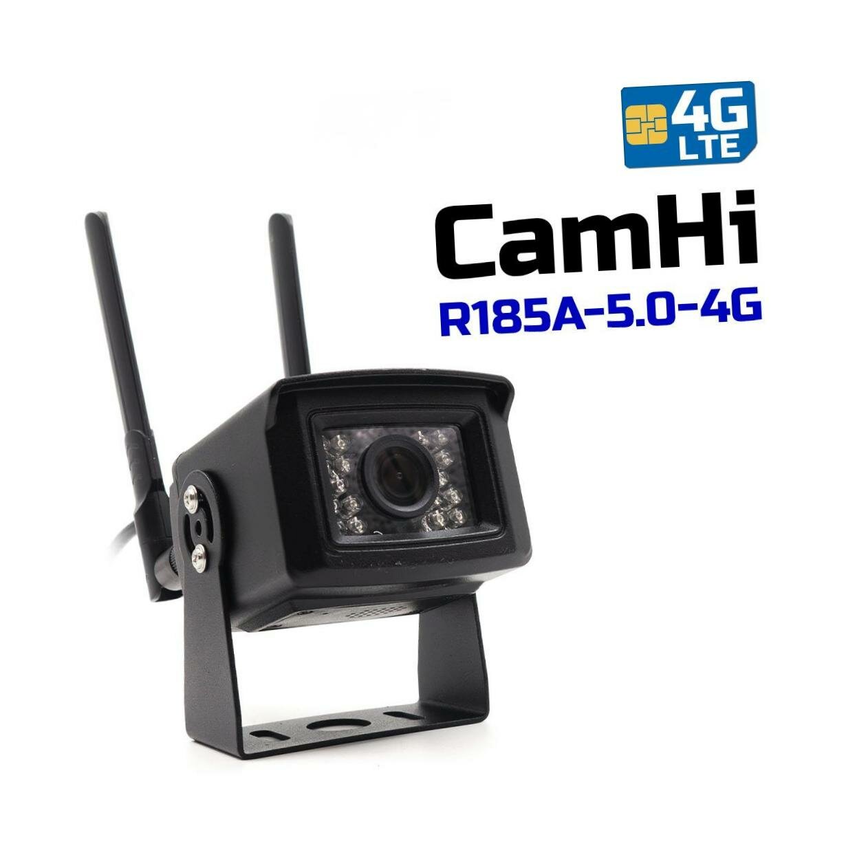 Уличная антивандальная 4G-LTE IP-камера наружного наблюдения CamHi 5Mp Cam Hi R182A(5.0)4G (ИК) (A64378UL). Удаленный просмотр со смартфонов Android