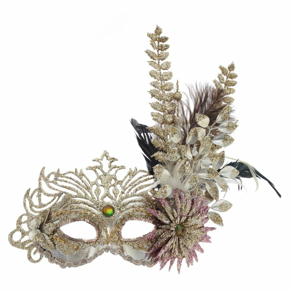 Украшение новогоднее "Маска", L31 W10 H36 см