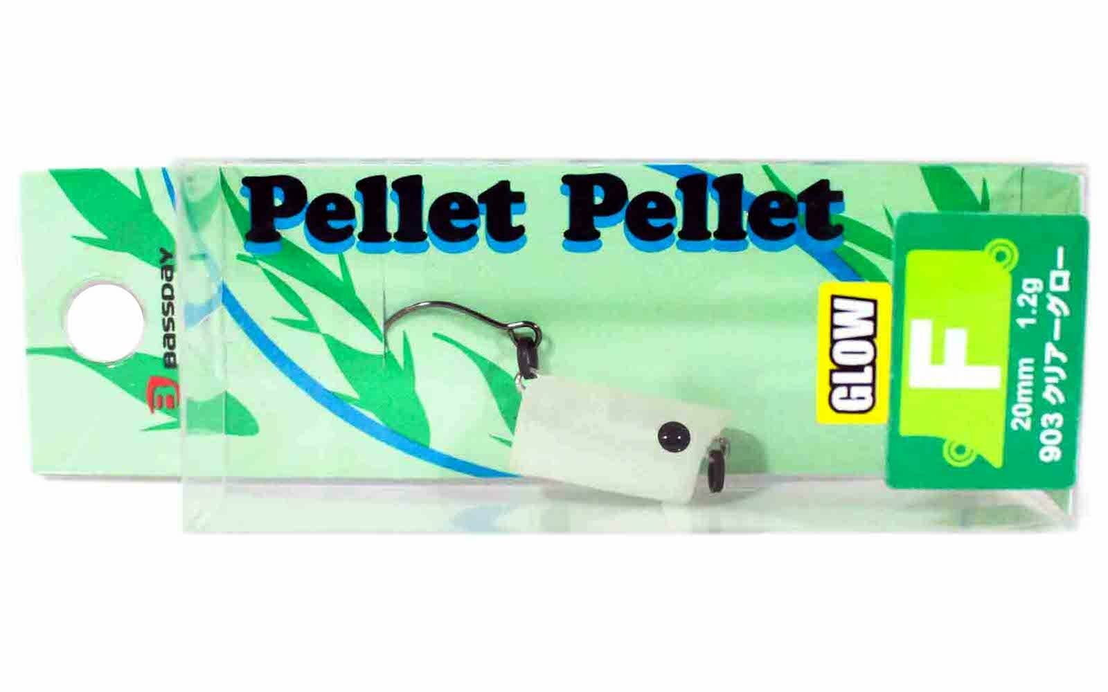 Воблер BassDay Pellet Pellet F (20мм, 1,2гр.) #903 Clow (светонакопительный)