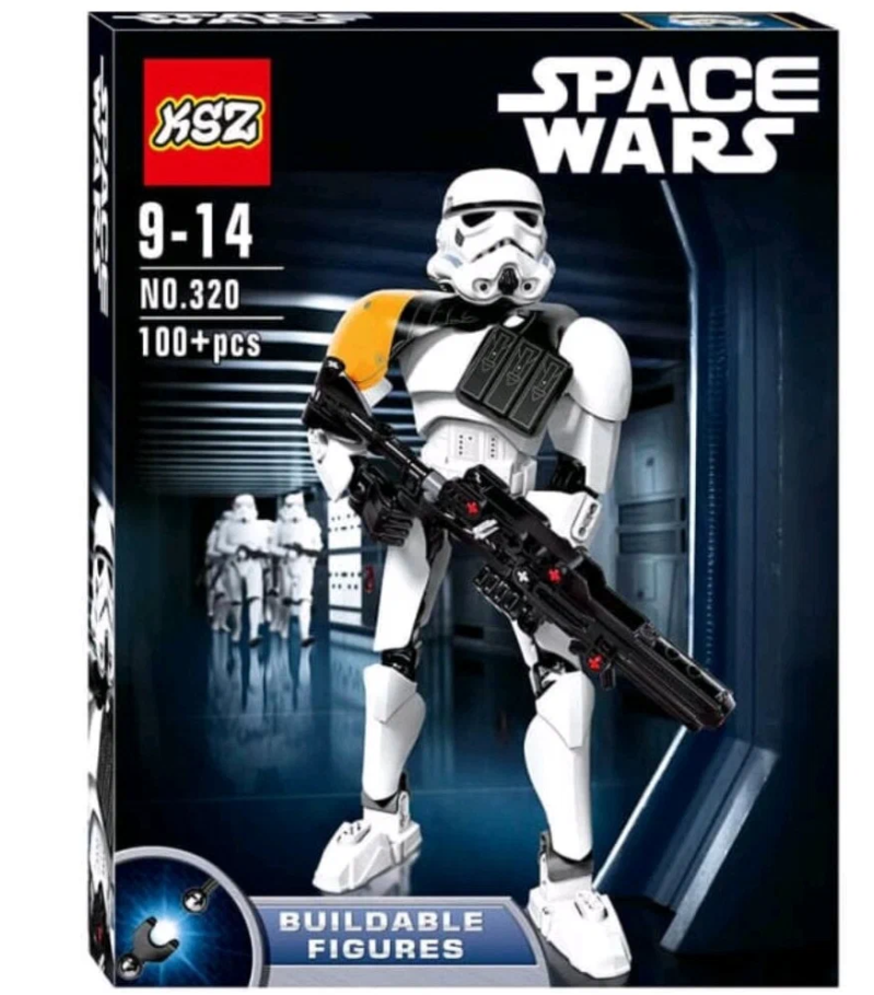 Конструктор Звездные войны "Командир Штурмовиков". Star Wars для детей и взрослых, Для Мальчика, 100 деталей