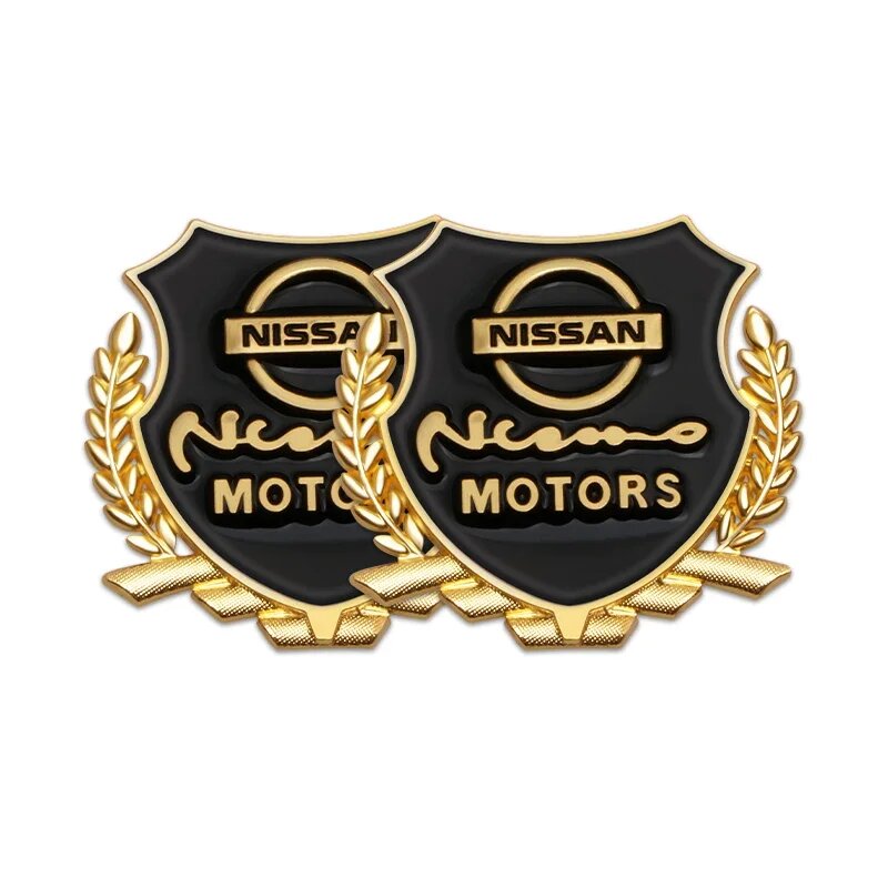 2 шт, Стайлинг автомобиля, боковое крыло, эмблема, наклейки, значки, украшения для Nissan Qashqai Juke Pulsar Sentra Altima Patrol nismo