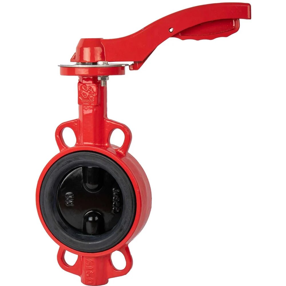 RUSHWORK Затвор дисковый поворотный рашворк, DN150, PN16, корпус - GJL-250 (GG25), диск - GJS-400-15 (GGG40), уплотнение - EPDM, М/Ф, рукоятка 200-150-16