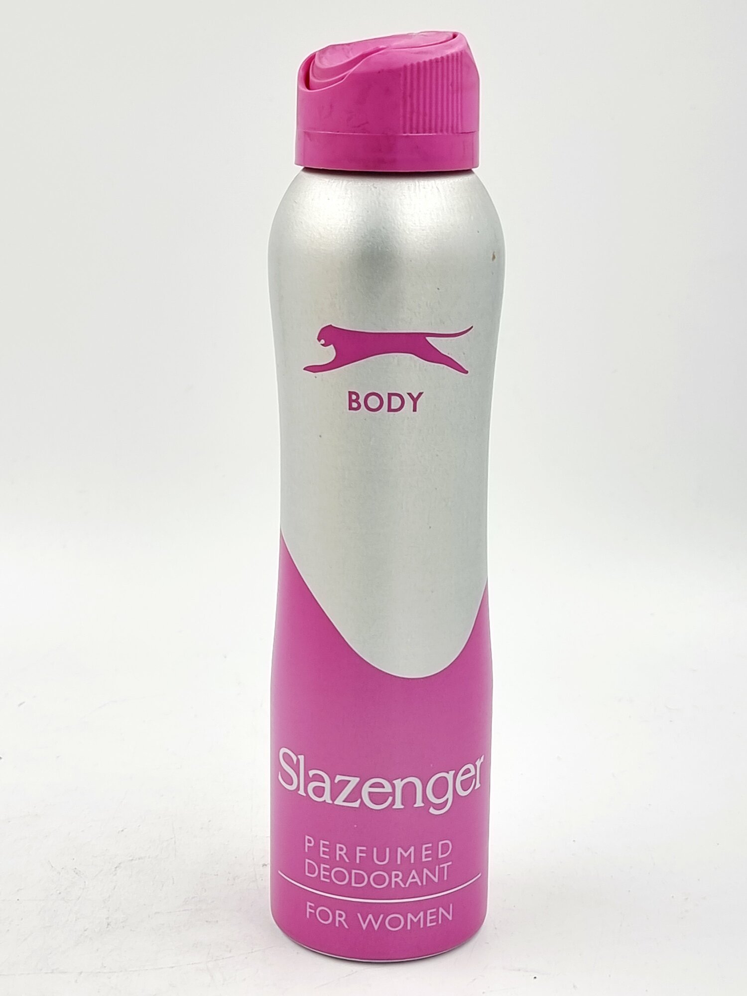 Дезодорант-спрей парфюмированный для женщин Slazenger розовый, 150 мл (Турция)