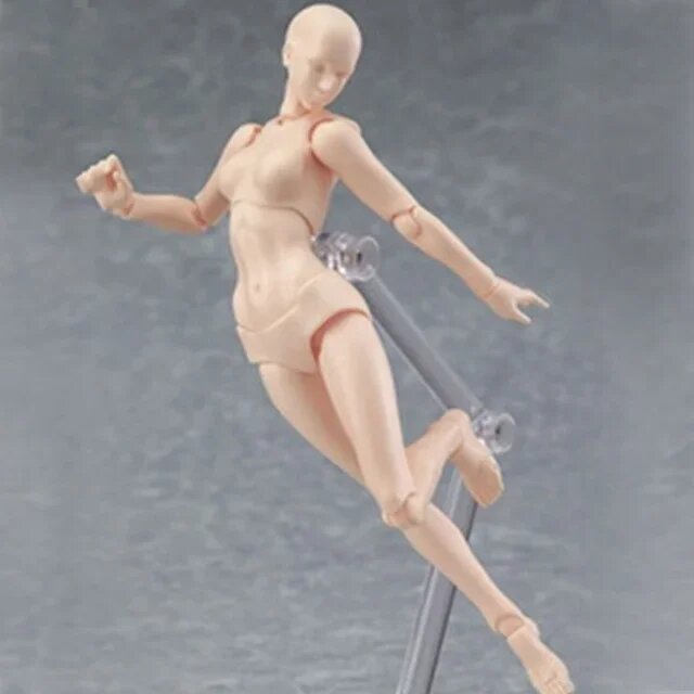 Фигурка Kun Body Chan, 13 см, Skin tone female