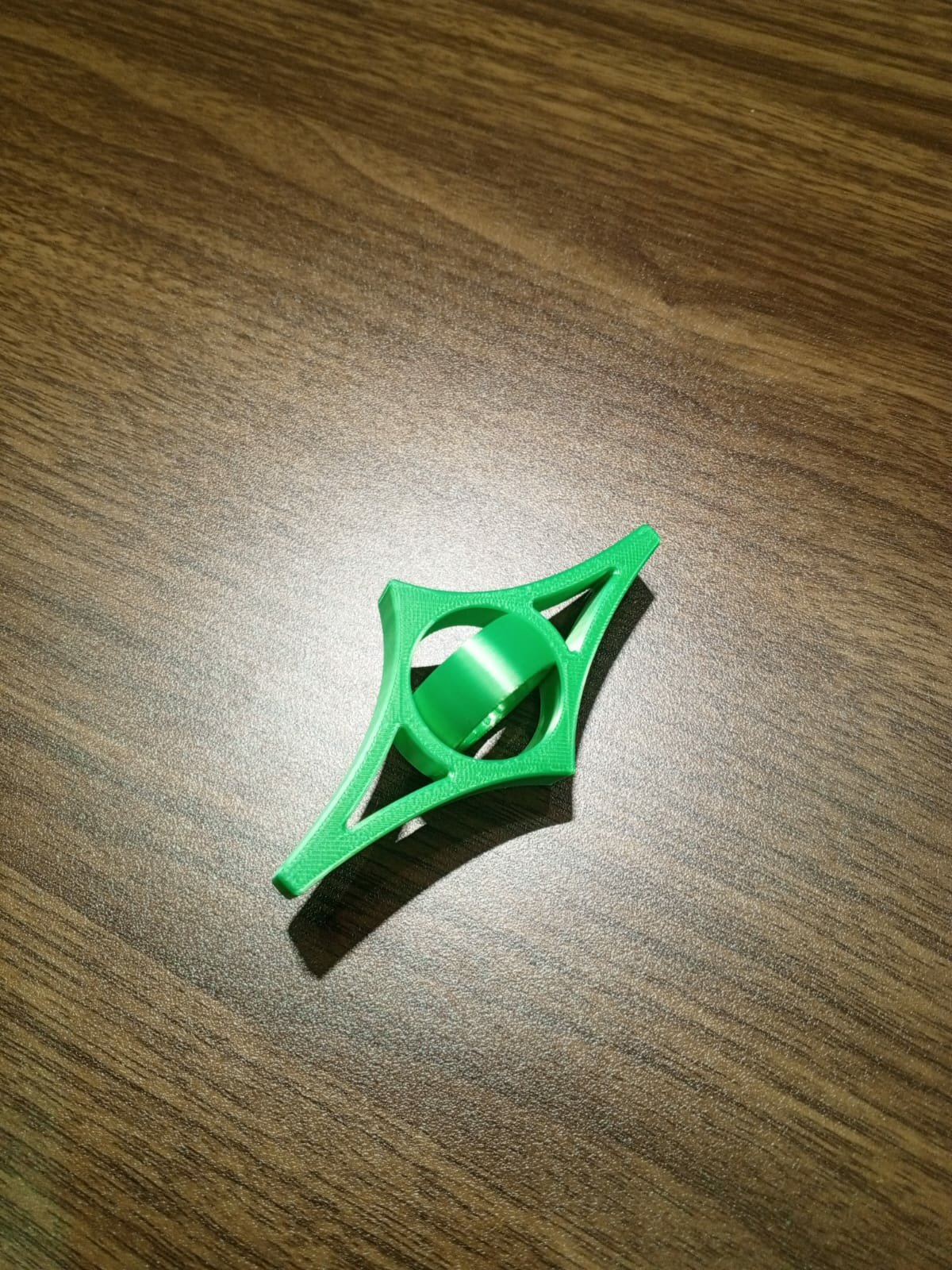 Держатель для страниц книги, с кольцом внутри, цвет зеленый