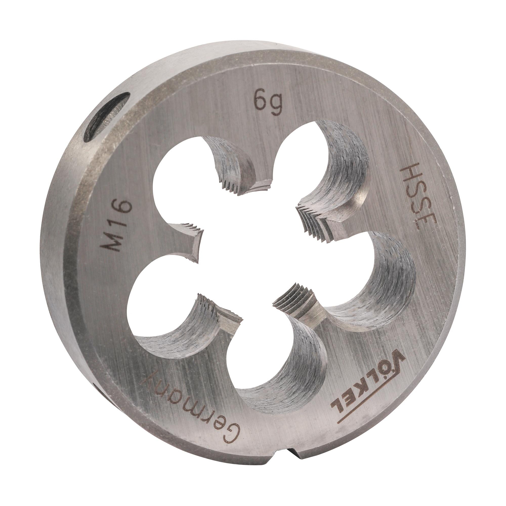 Плашка Volkel М16х2,0 HSSE DIN EN 22568 6g 45х18мм V57458