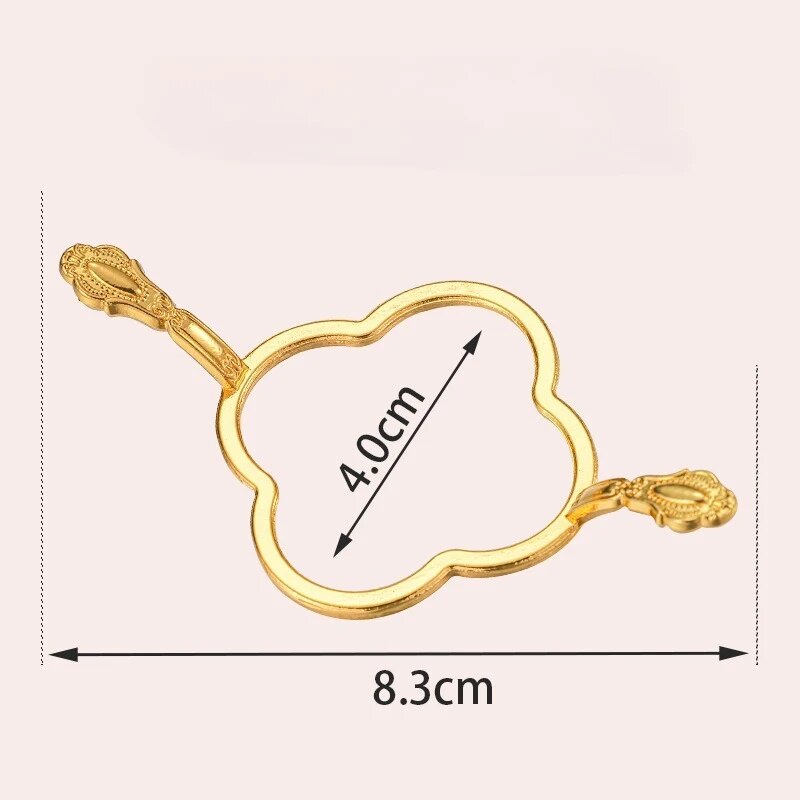 Металлические формы для сургучной печати, круглый цветок, сердце clover