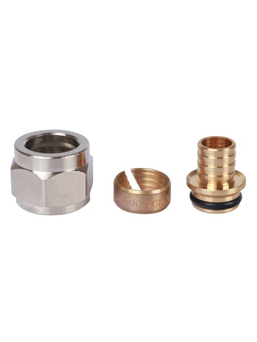 Фитинг компрессионный STOUT 16х2,0 х 1/2" для труб PEX (SFC-0024-001620)