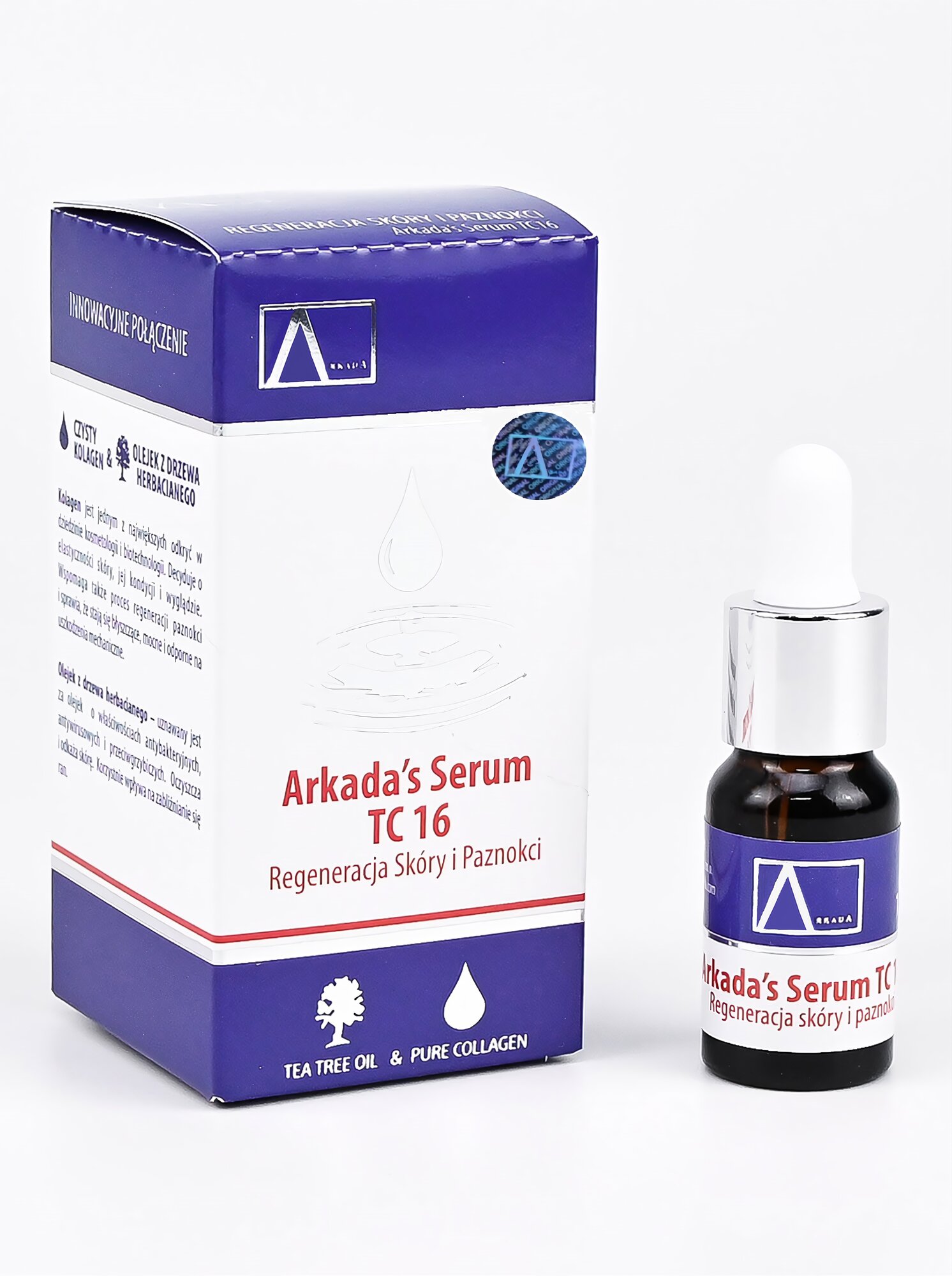 Коллагеновая сыворотка для ногтей и кожиArkada Serum TC16