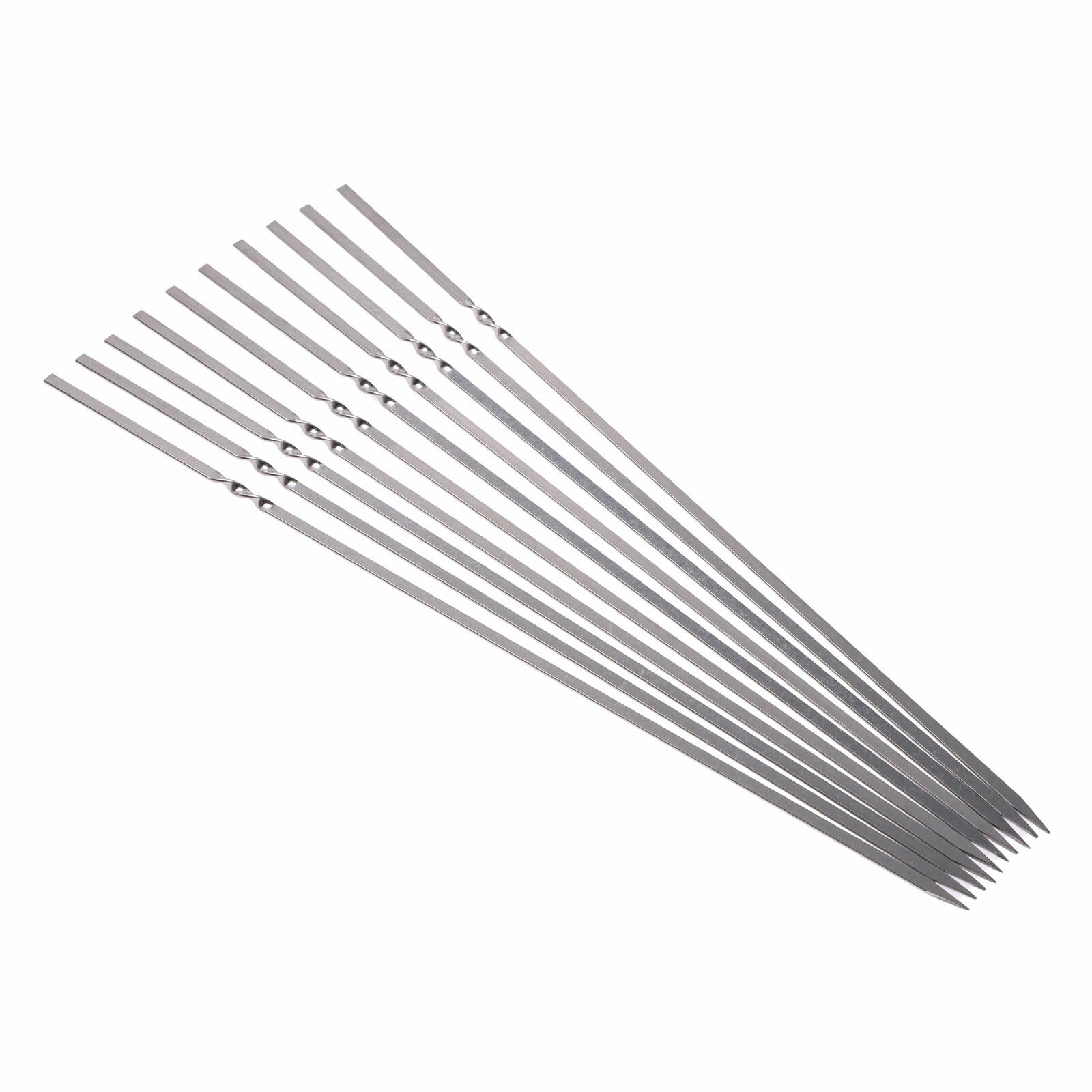 Набор шампуров-шпажек, 10 шт, 40 смx0.5, толщина - 1.4 мм, вид: прямой