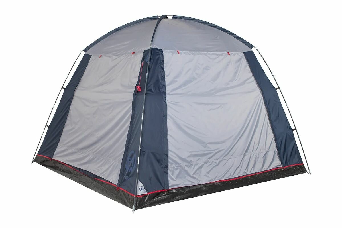 Шатер кемпинговый FHM Rigel 000034-0021, однослойная, 6 мест, серый, водонепроницаемый