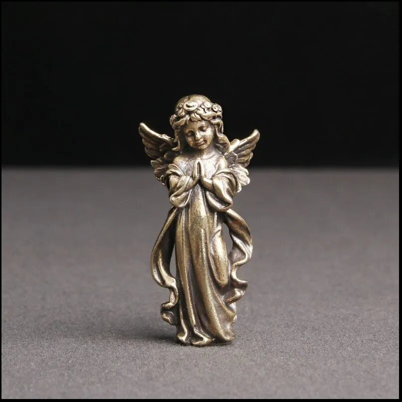 Металлическая латунная-Маленький ангел