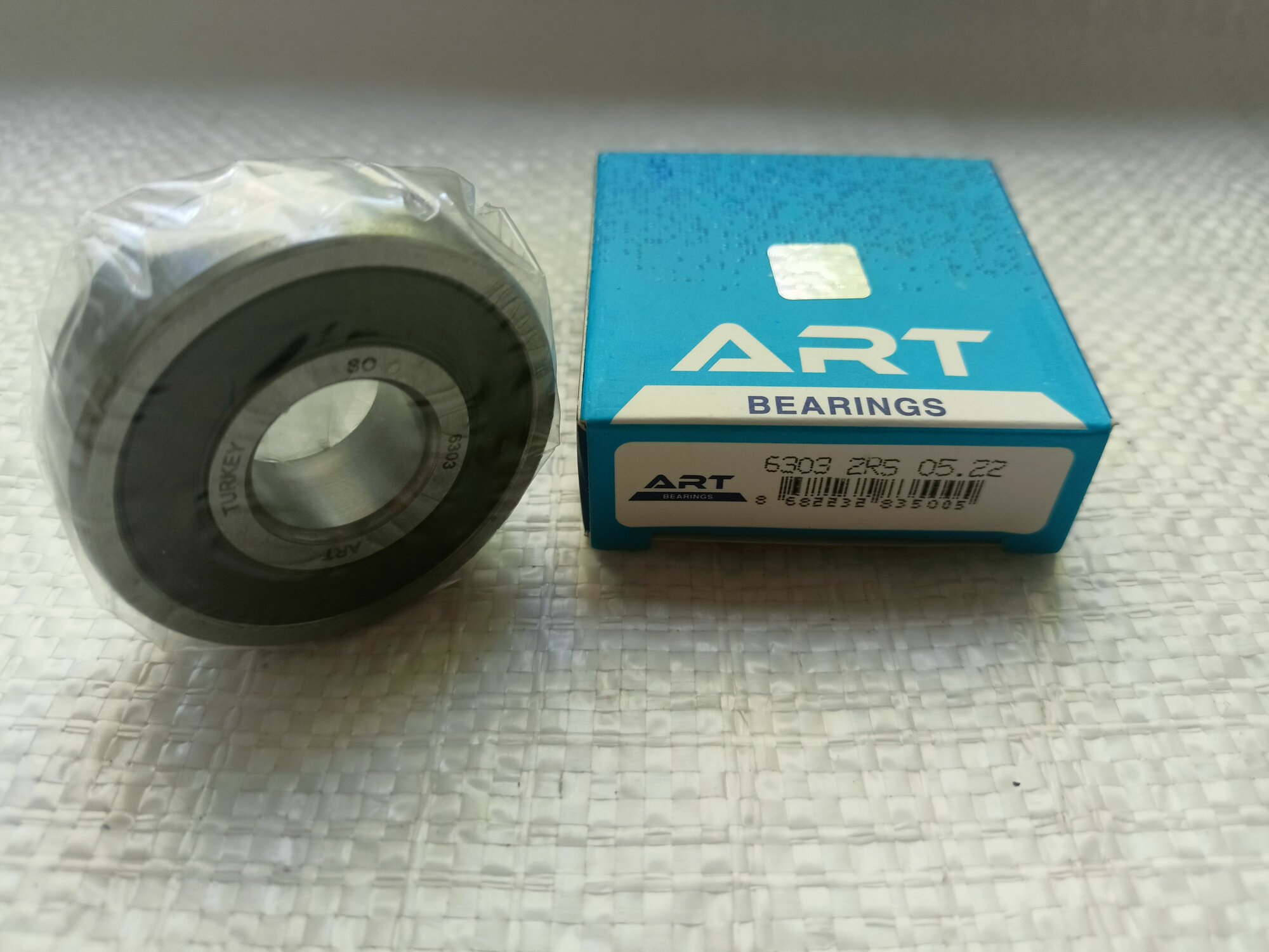 Подшипник 6303-2RS (17*47*14) ART Турция