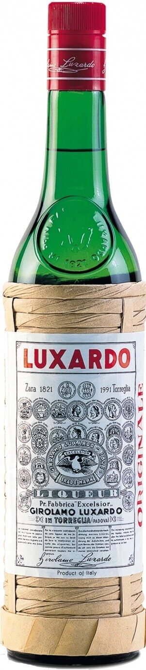 Ликер Luxardo, Maraschino Originale, braided straw wrapped bottle, 0.75 л