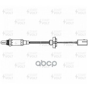Датчик кисл. для а/м matiz (98-) 0.8i/1.0i до/после кат. (vs-os 0559) STARTVOLT арт. vs-os 0559