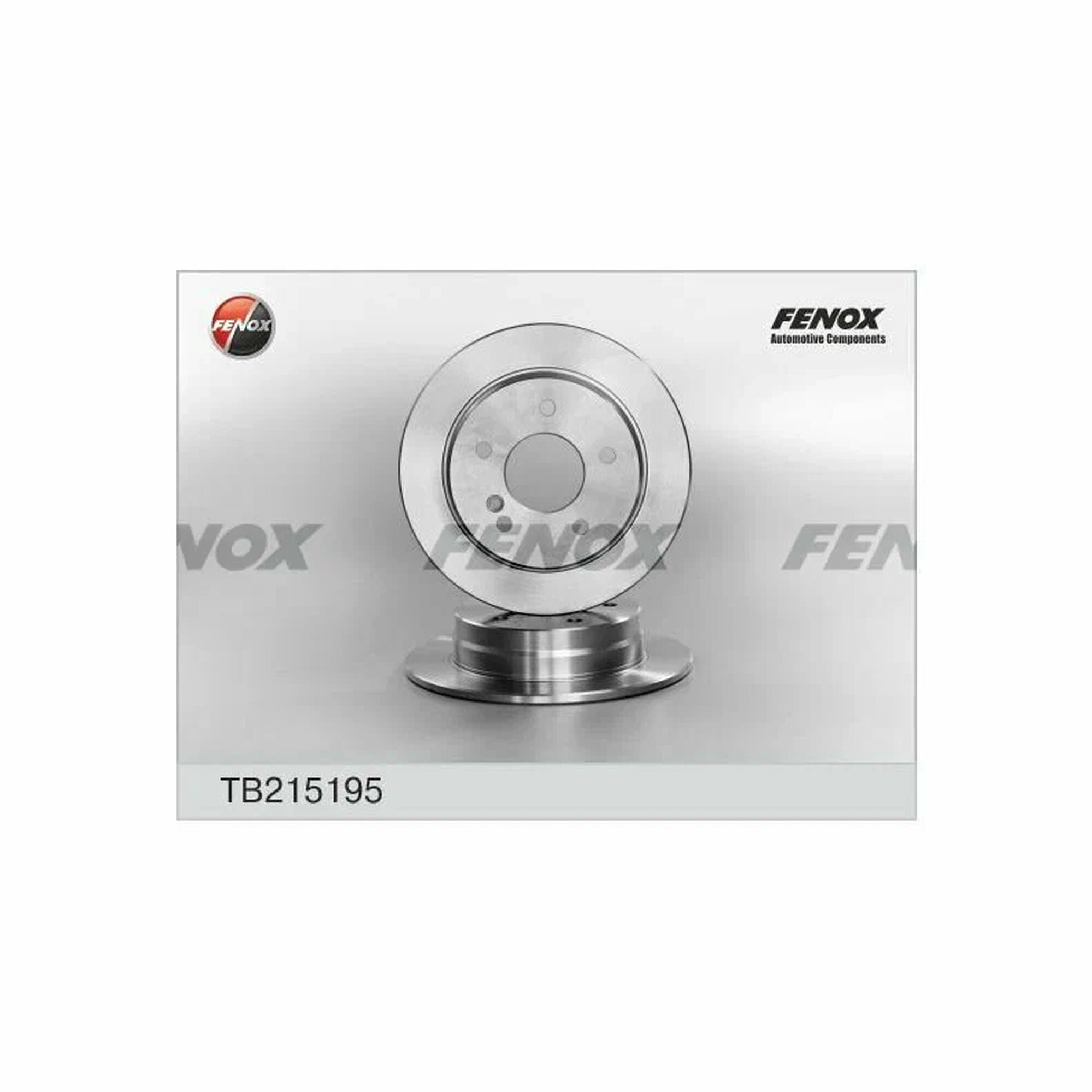 Диск тормозной FENOX TB215195 для а/м Mercedes-Benz C-Class (W202) 93-00