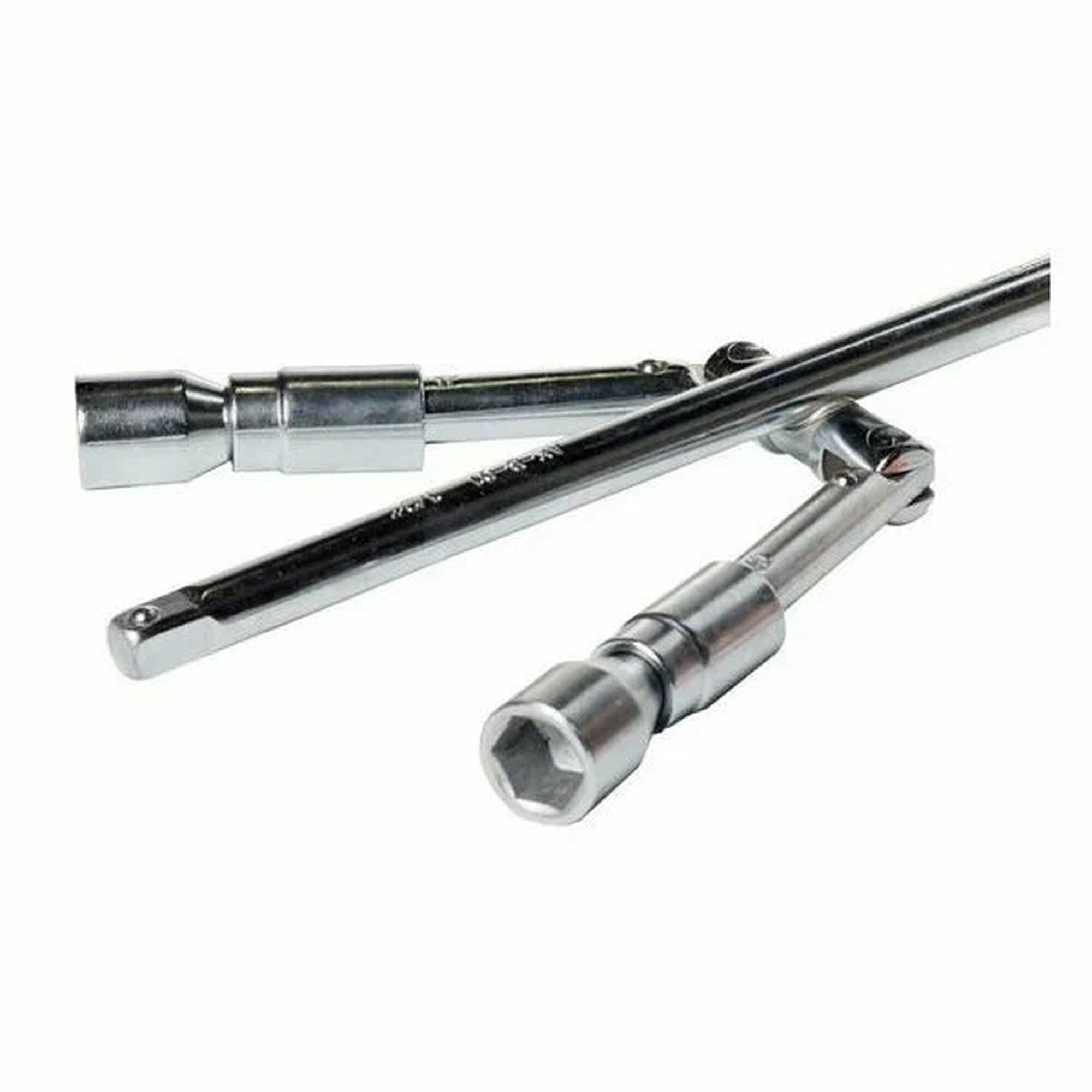 Ключ баллонный Airline AKB01, крестовой, складной, хромованадиевая сталь, серебристый