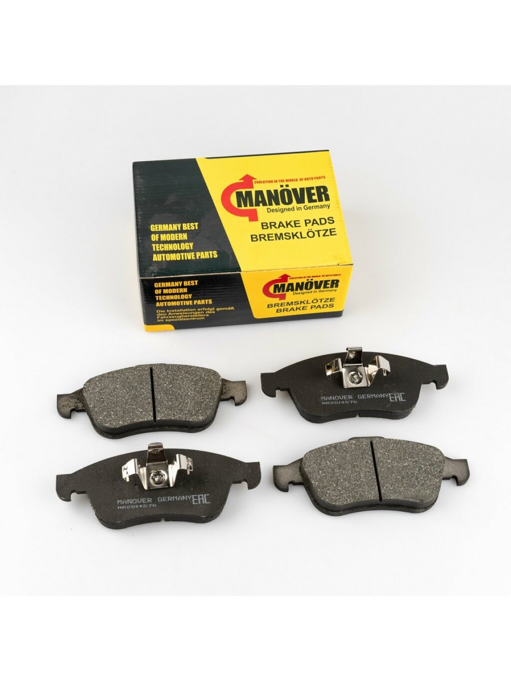 Колодки тормозные дисковые передние MANOVER MR2014576