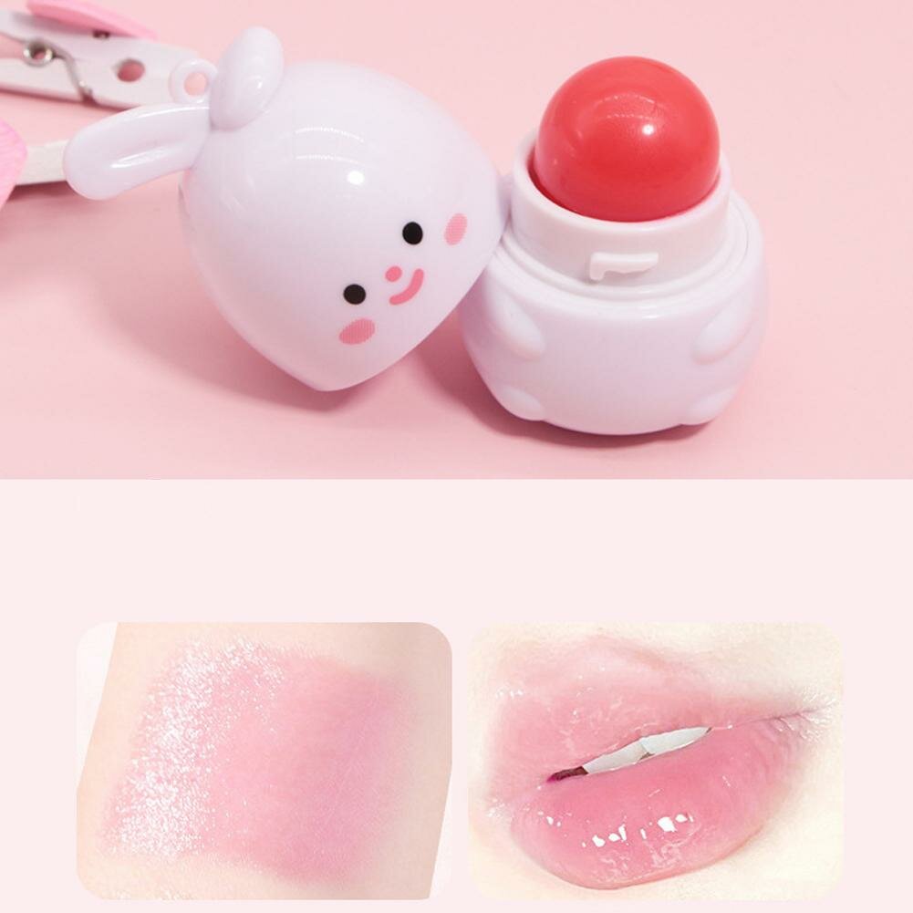 Прозрачная помада с изменением цвета