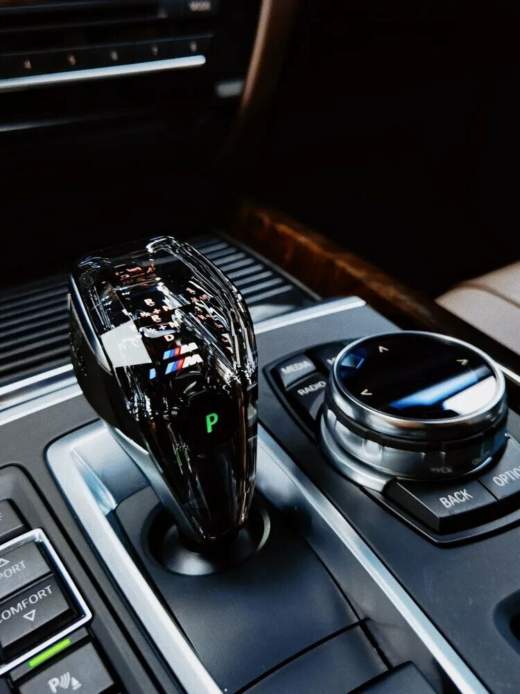 Хрустальная ручка переключения передач для BMW F20 F21 F22 F30 F18 F34 F35 F32 F33 F36, комплект рычагов переключения F10 F11 F06 F07 F01 F02 X3 F25 X4 F26 i8 i12 i15, головка рычага коробки передач