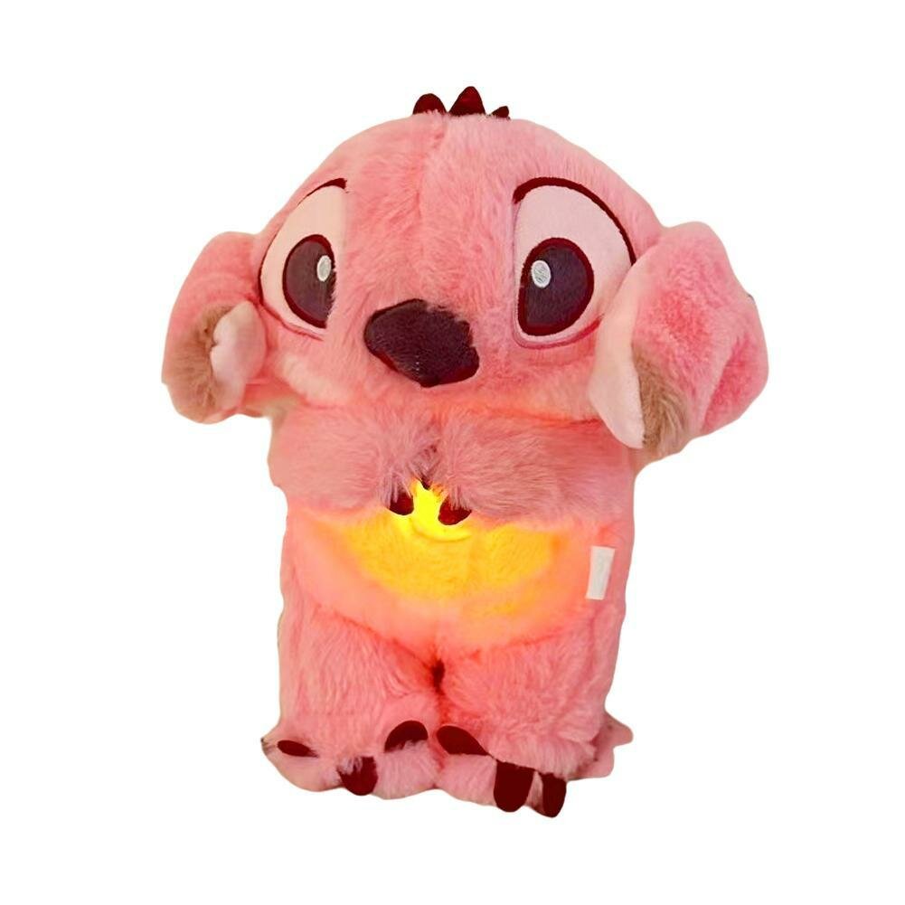 Дышащий медведь стич мягкая интерактивная игрушка для сна