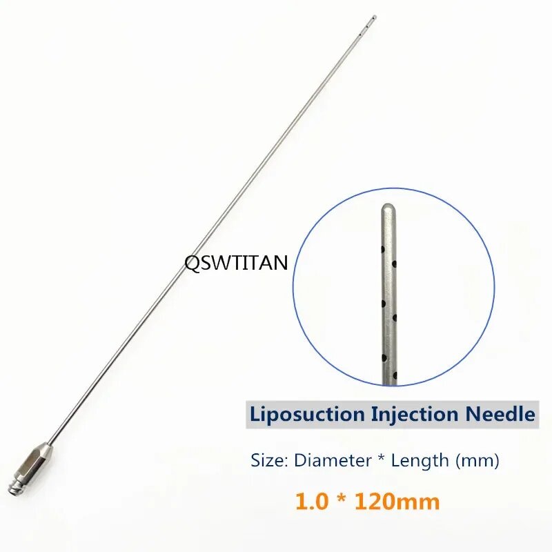 Канюля для липосакции QSWTITAN 1.0-120mm
