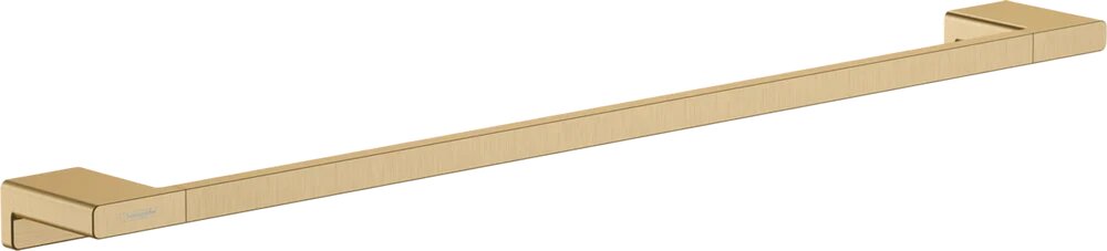Держатель для полотенец Hansgrohe AddStoris 41747140 бронза, матовый, латунный, держатель для полотенец в ванную, прямоугольный