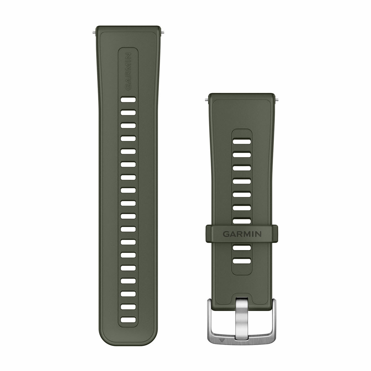 Garmin Ремешок Quick Release 24 цвета мха (силиконовый)