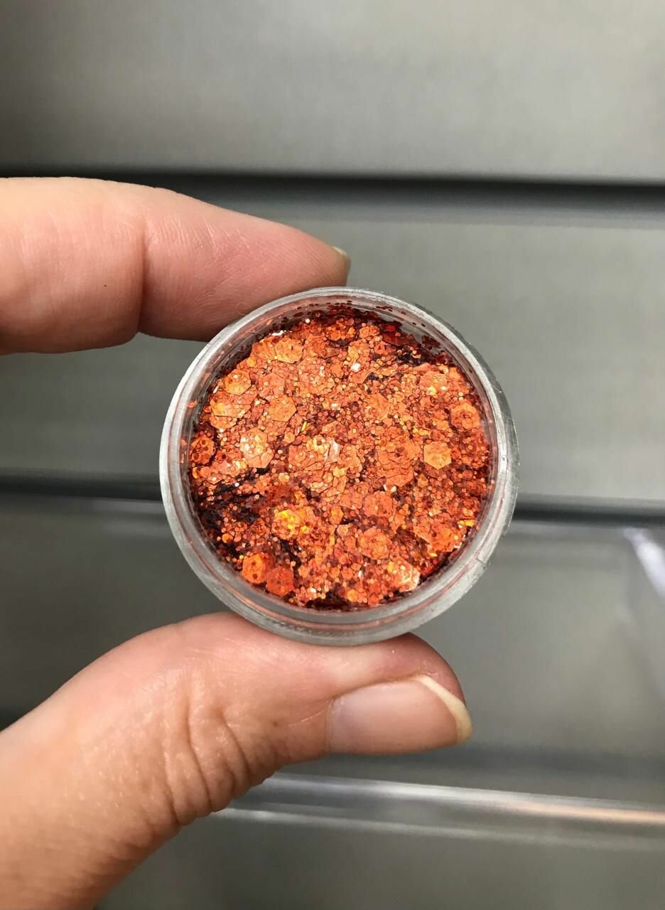 Крем-блестки LENA PANTERA мандарин 10 гр