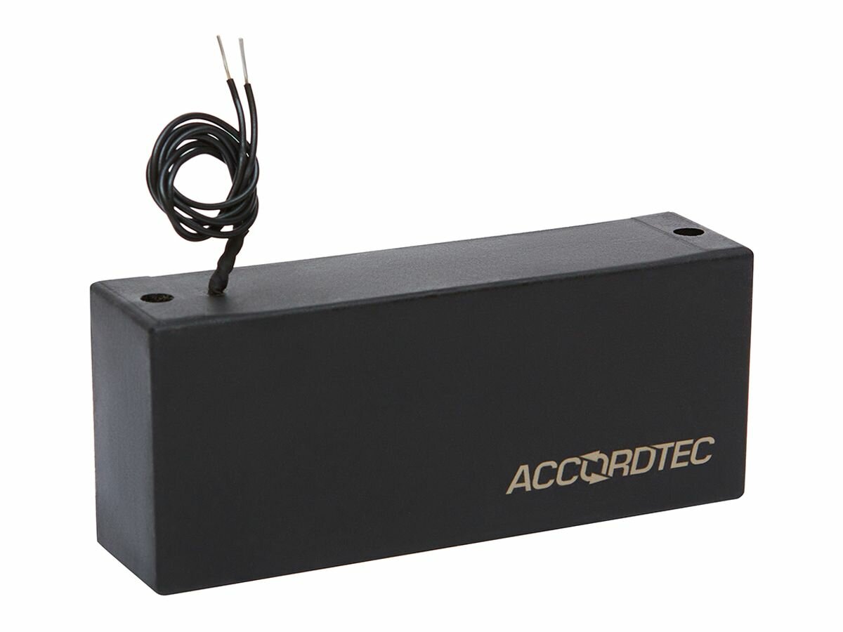 ML-300П Электромагнитный замок с уголком, 300 кг (цвет черный)