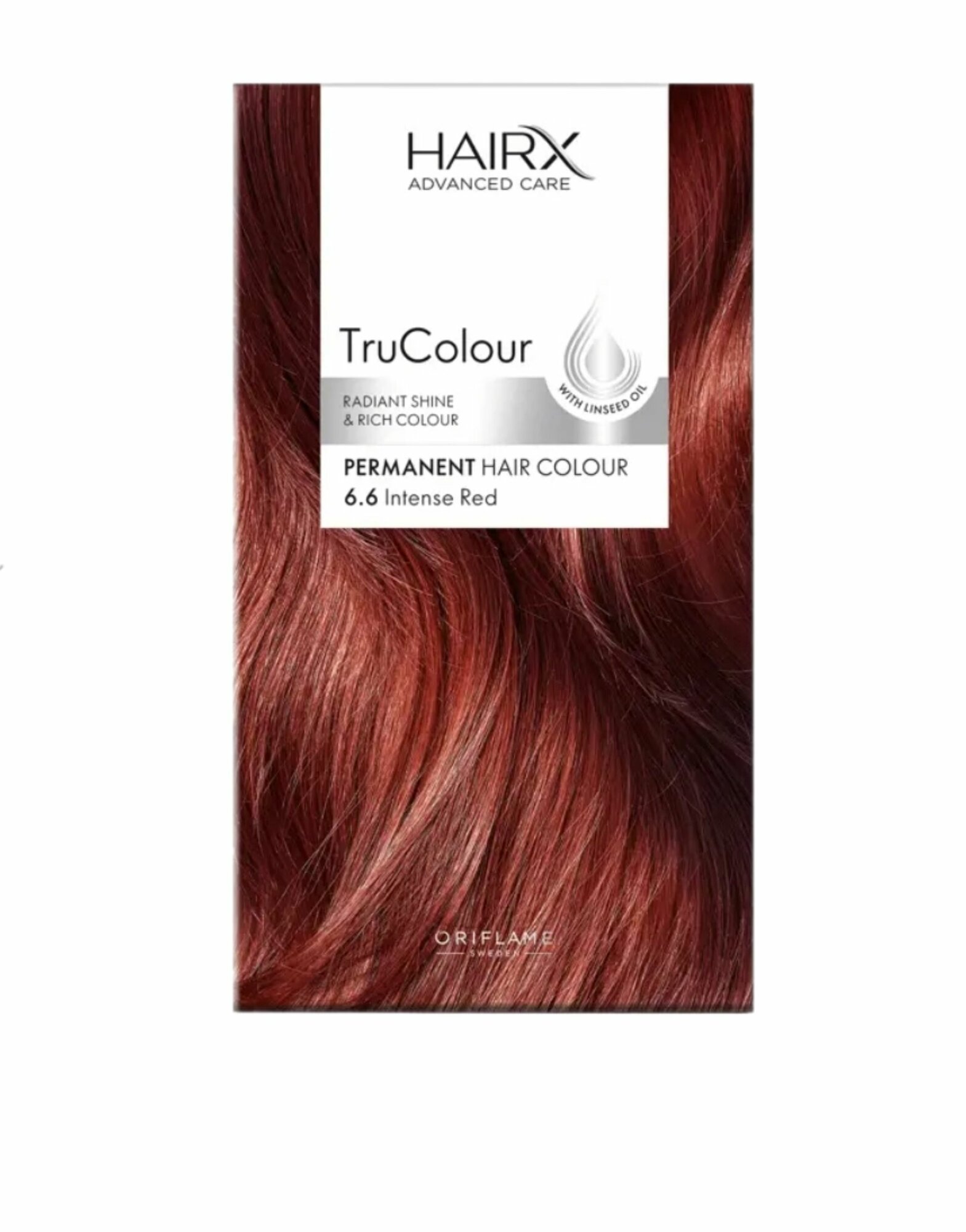 Cтойкая краска для волос HairX TruColour 41655 Красное дерево 6.6