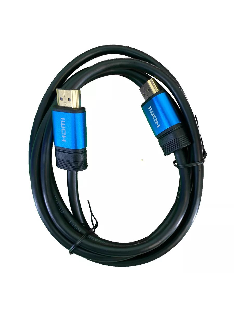 Шнур HDMI-HDMI v.2.0 длина 3 м (UHD 4K) UNIFLEX, цвет черный