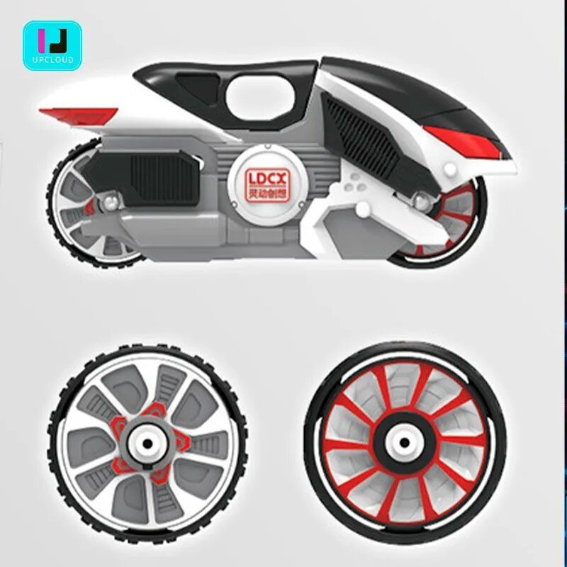 Боевой мотоцикл MOTO FIGHTERS с волчком, Мотофайтеру - гироскопическая боевая установка