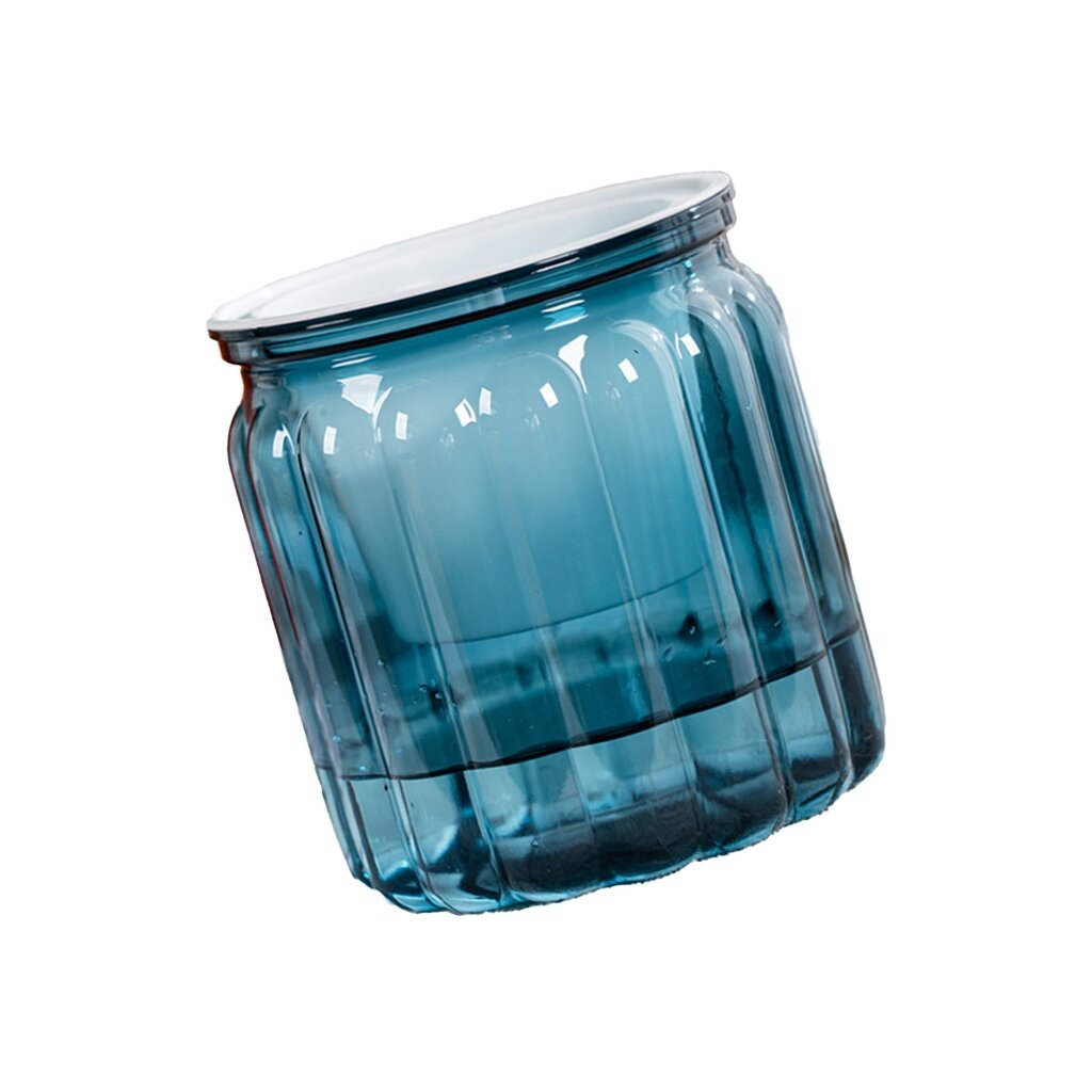 Креативный самопоглощающий ленивый гидропонный цветочный горшок-прозрачный синий