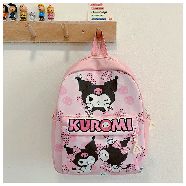 Charming kids school backpack with comfortable shoulder straps available in multiple colors