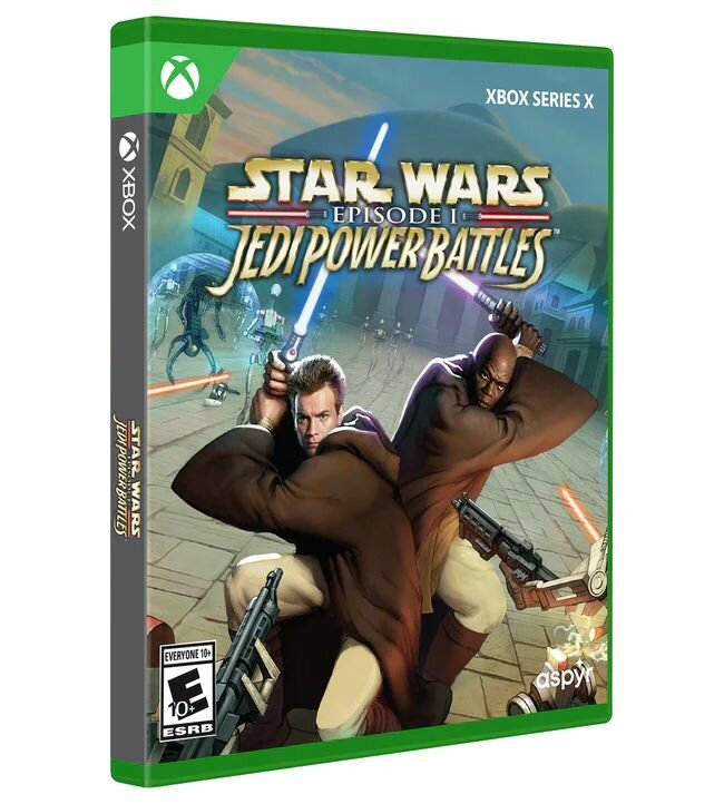 Star Wars Episode I: Jedi Power Battles (LRG) , для Xbox Series X , Blu-ray
