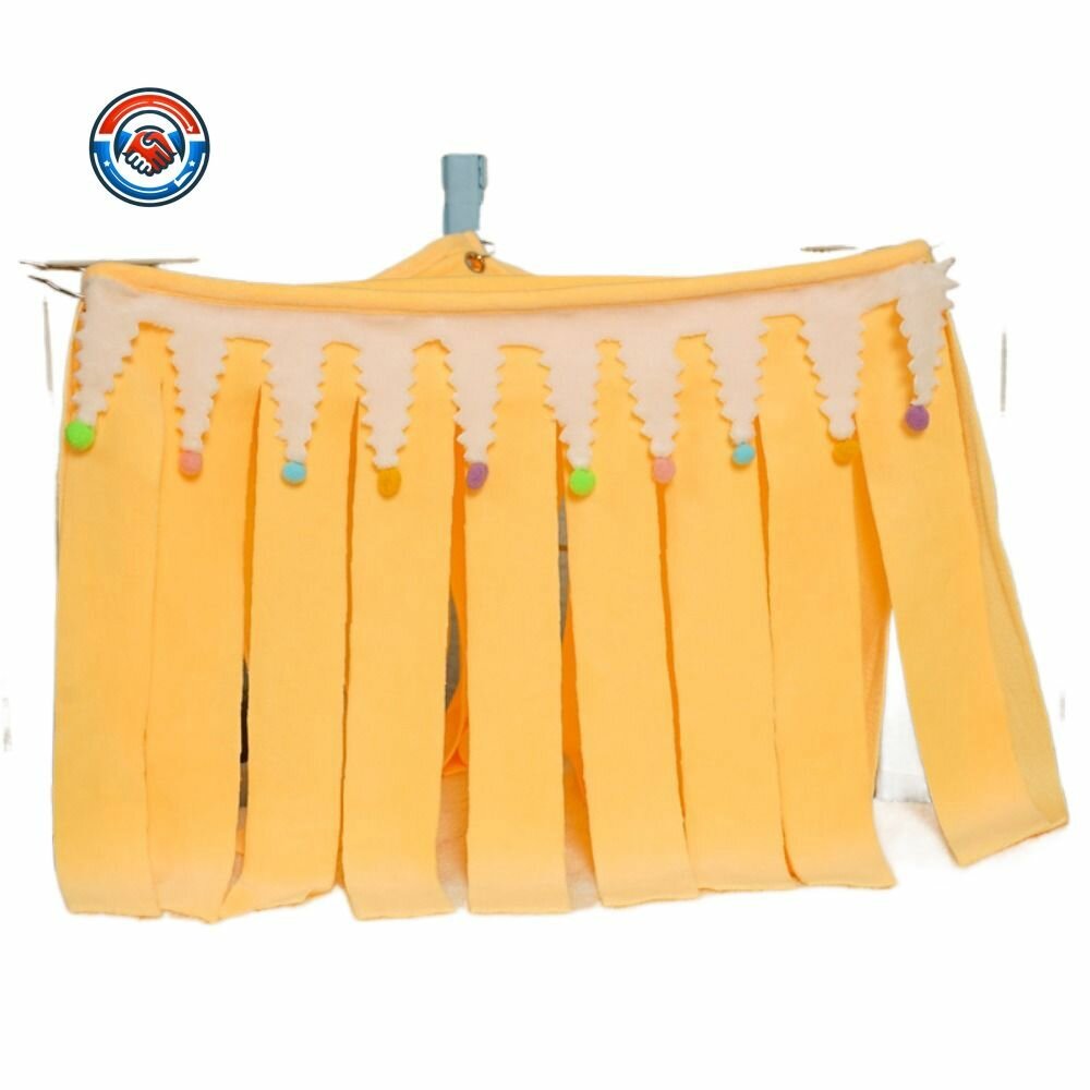 Угловой домик для морской свинки — тёплое флисовое укрытие для клетки, уютная лежанка-убежище S и M, экономит место