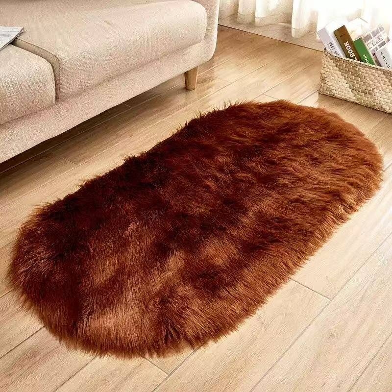 Искусственная шерсть для гостиной и дивана, коврик из меха, 40*60см