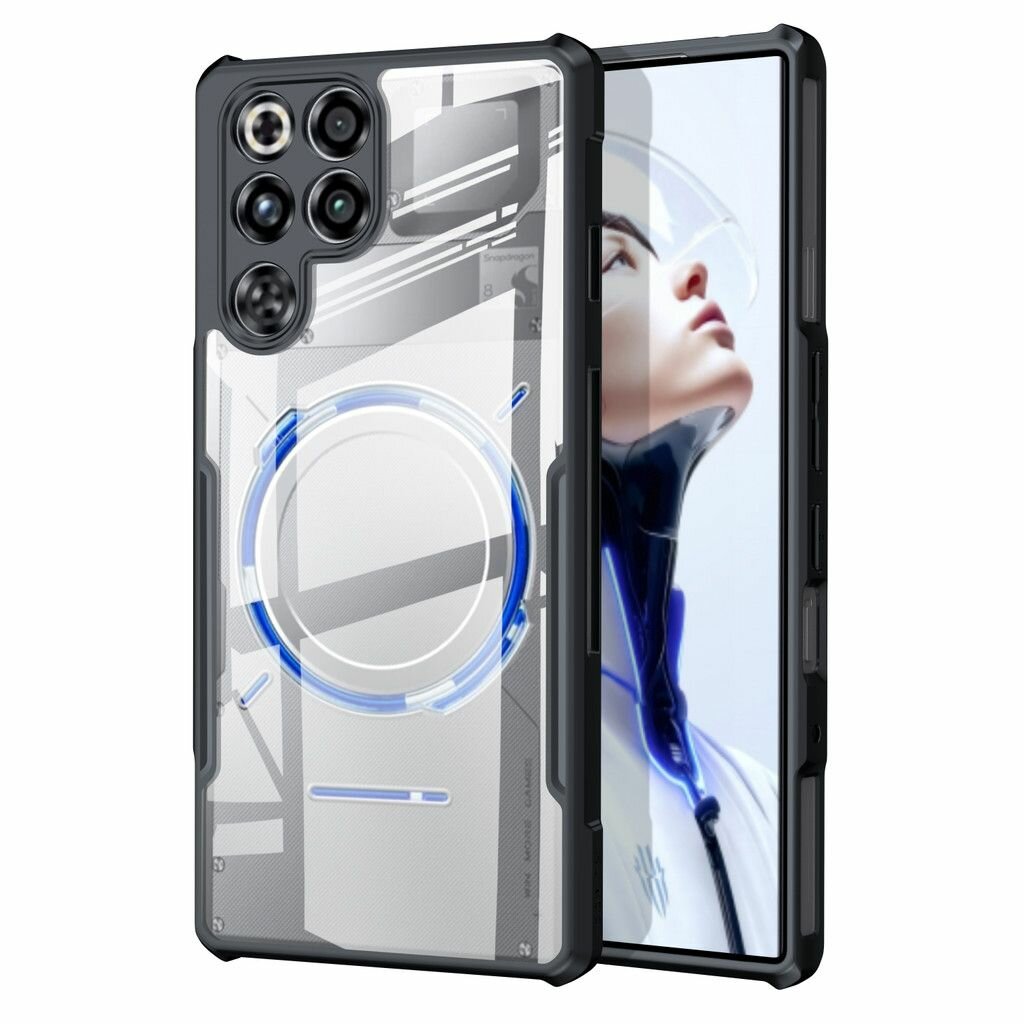 Чехол Xundd для Redmagic 11S Pro / 11S Pro+ / 11 Pro / 11 Pro+, ударопрочная защита камеры, черный