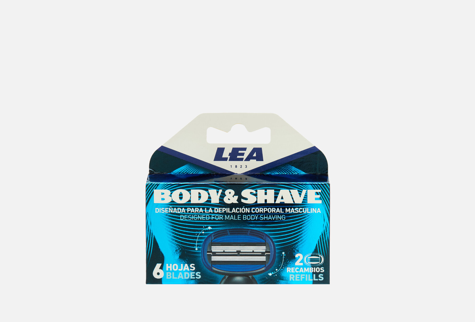Сменные картриджи для бритвы LEA BODY&SHAVE