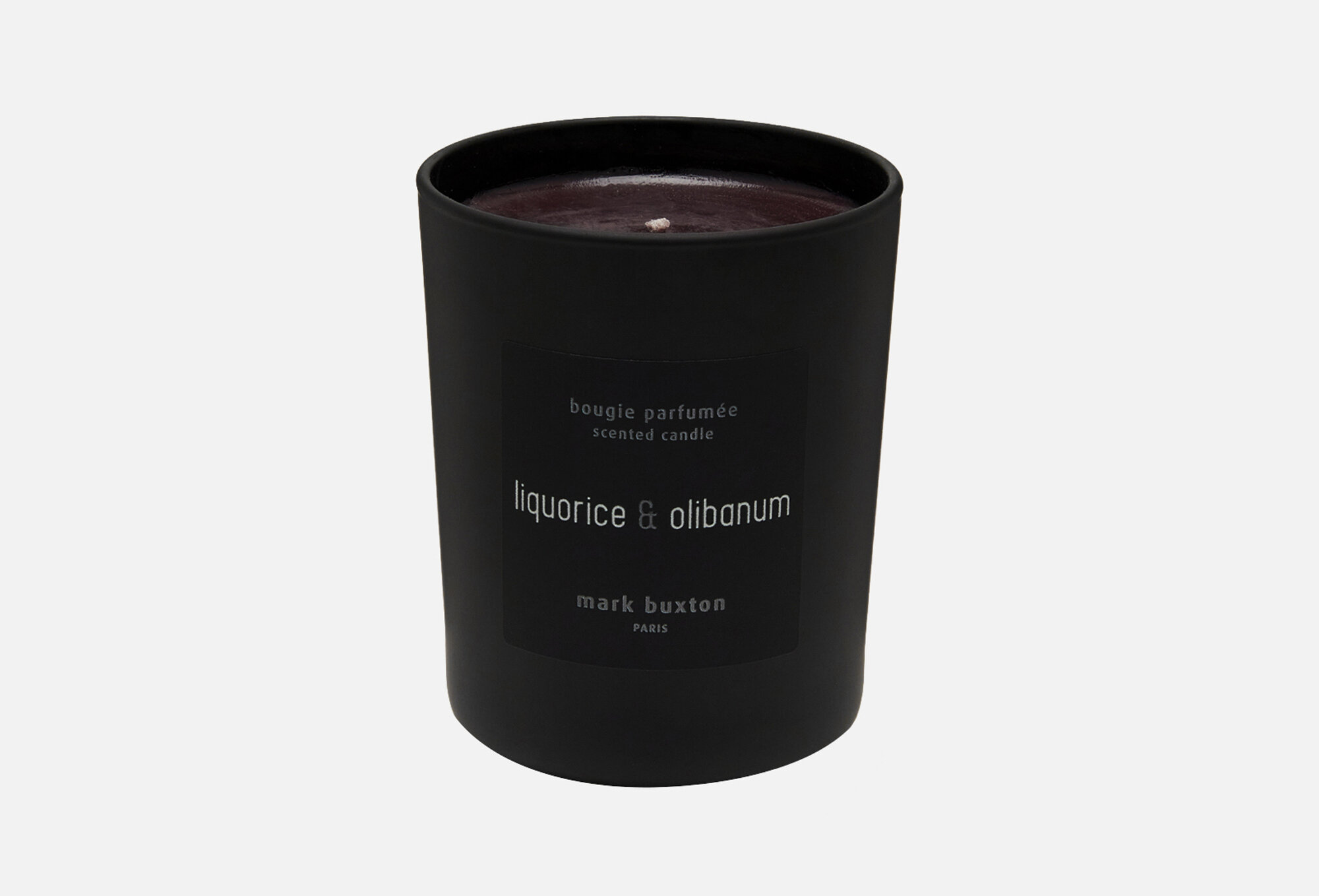 Ароматическая свеча MARK BUXTON liquorice & olibanum 180 г