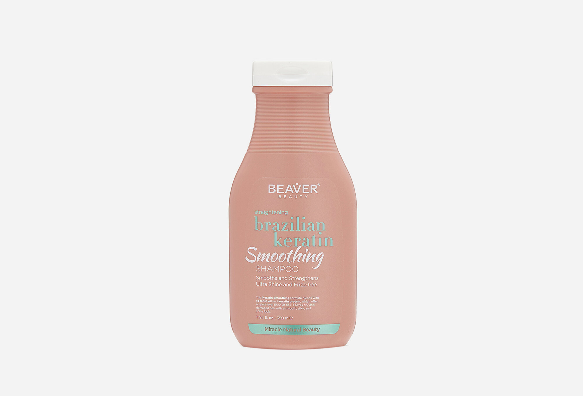 Шампунь для эластичности волос BEAVER Brazilian Keratin 350 мл