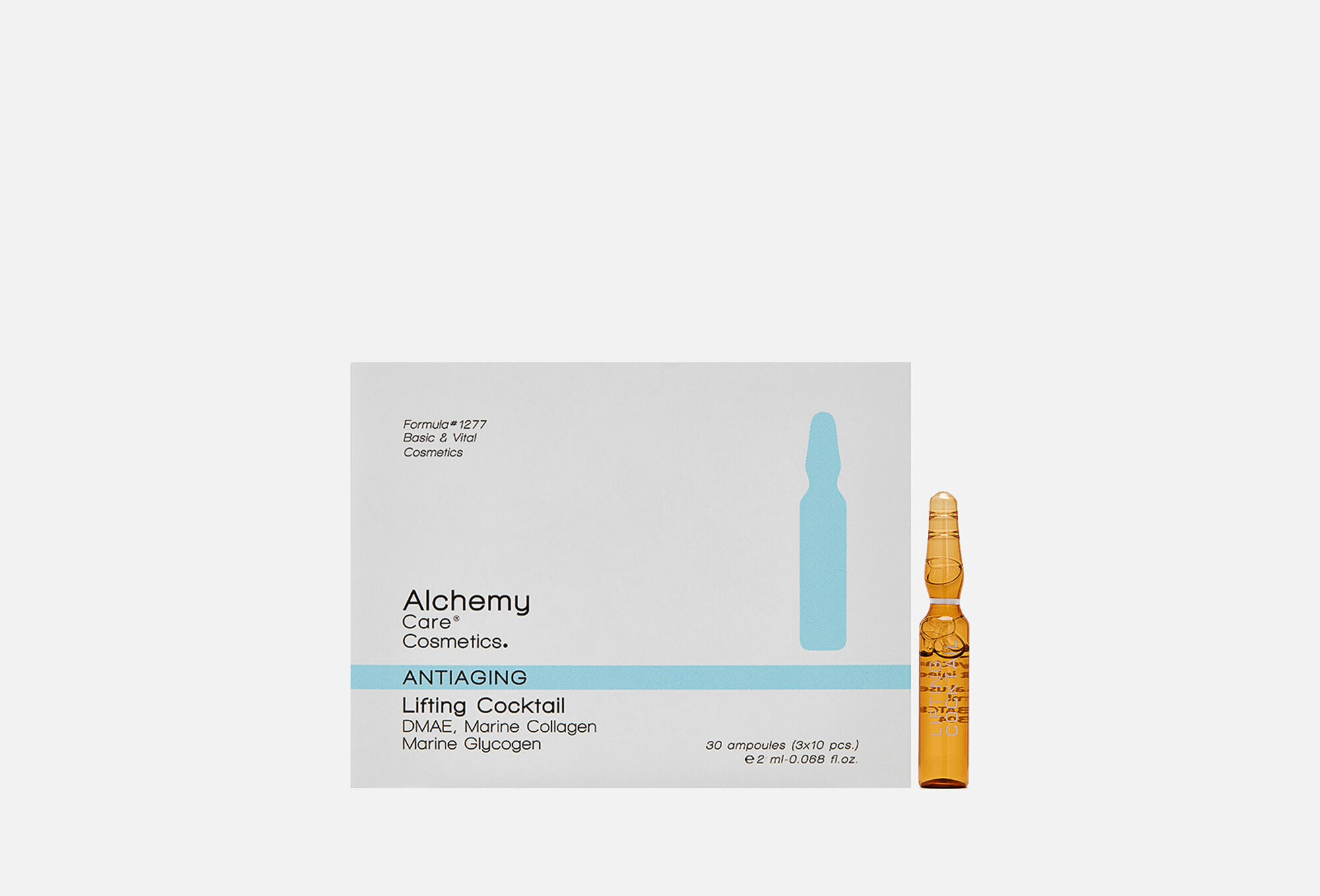 Концентрированная сыворотка для лица ALCHEMY CARE Lifting cocktail