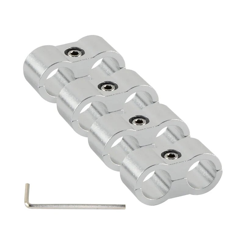 Адаптер для шланга 4AN, 6AN, 8AN, 10AN, 12AN, 4 шт, Silver