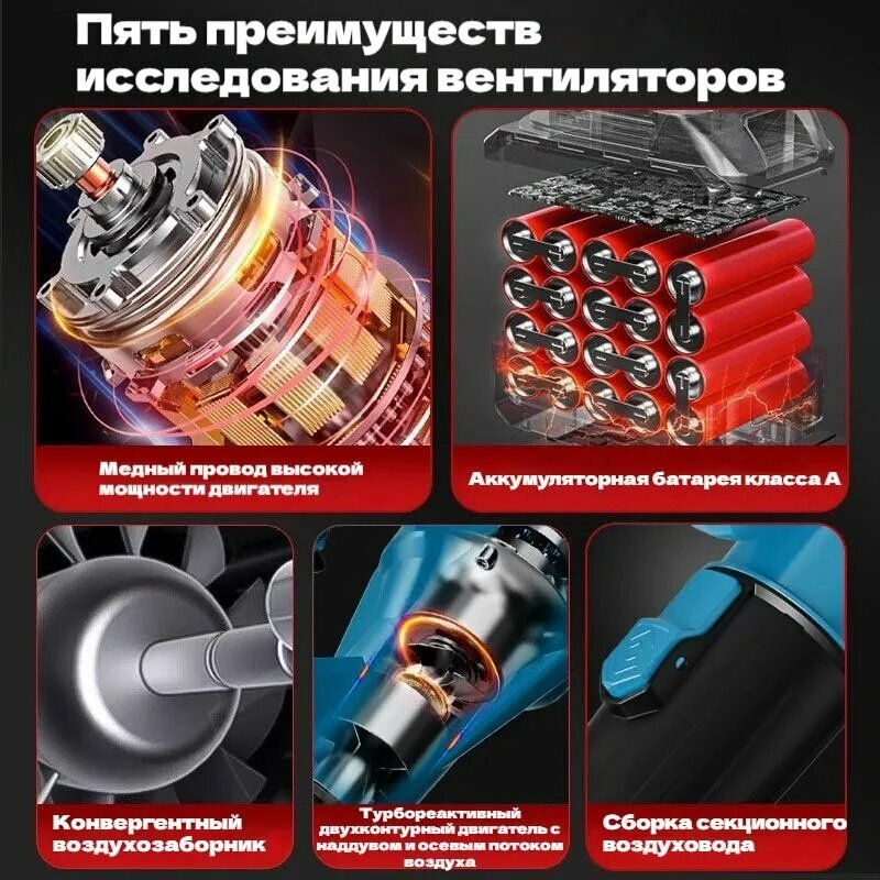 OKALEE Воздуходувка,3000Вт — фото 1