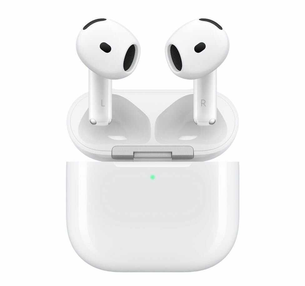 Беспроводные наушники Bluetooth Air Pod 4, пот и водонепроницаемый, корпус зарядки USB-C, Для iPhone, Android, тренировки