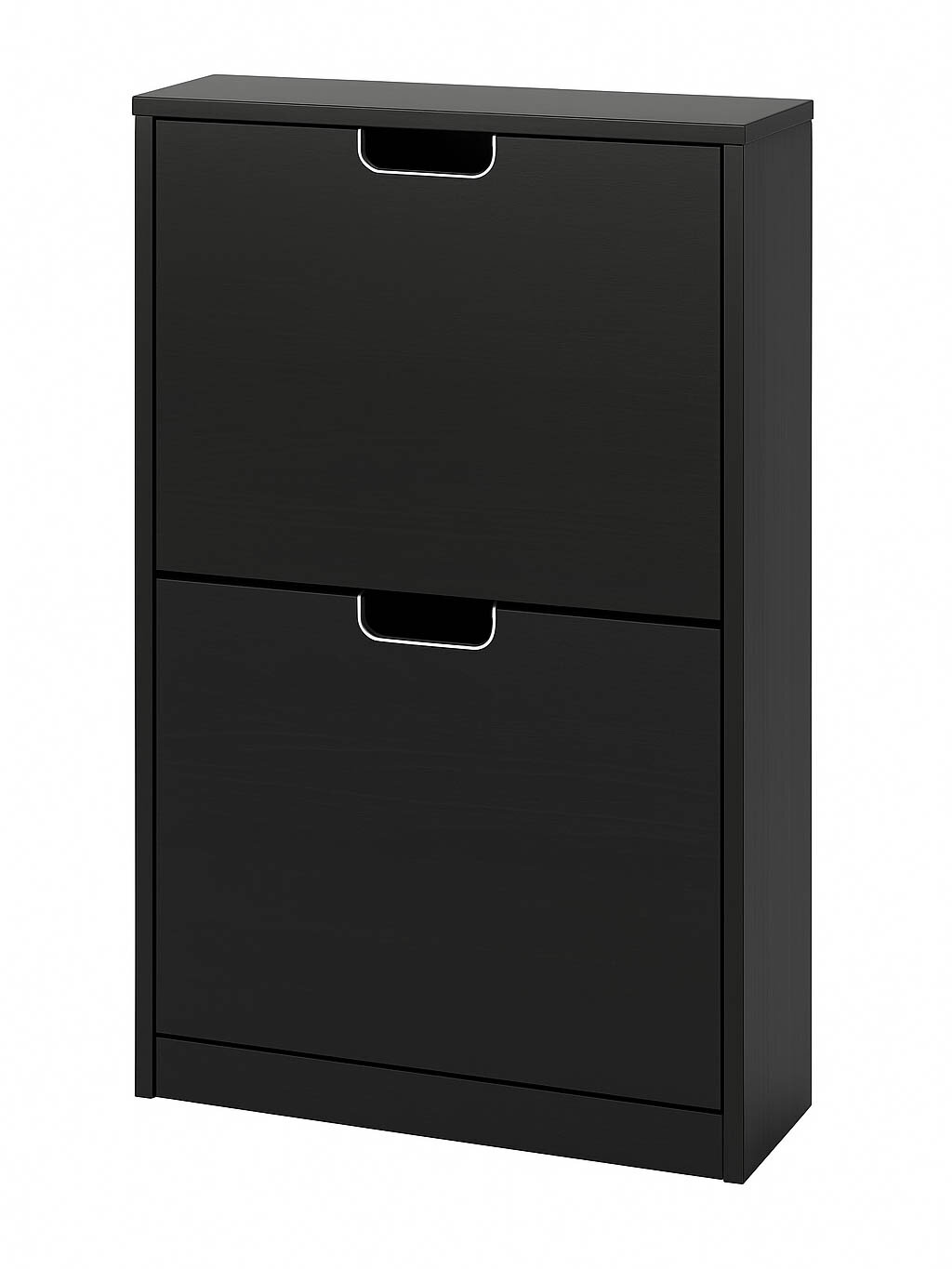 Тумба для обуви ворса/стэлл навесная 48х77х17 черный деревянная