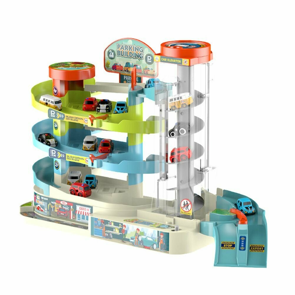 Электрический железнодорожный вагон, гоночная трасса, развивающая игрушка, подарок